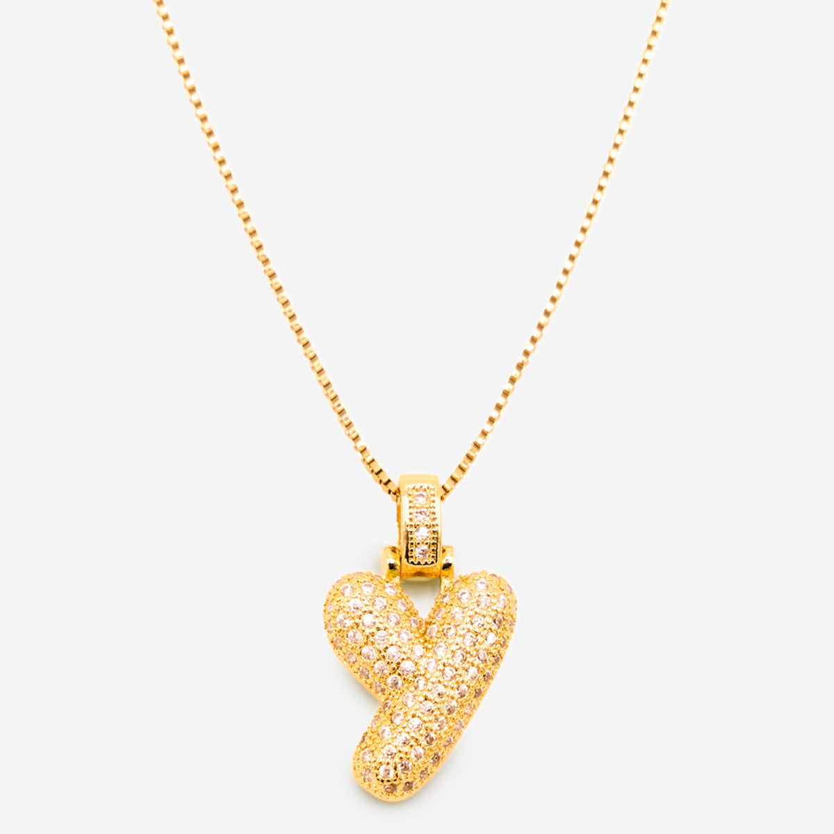 Letter necklace - Y - gold – SASSYCLASSY